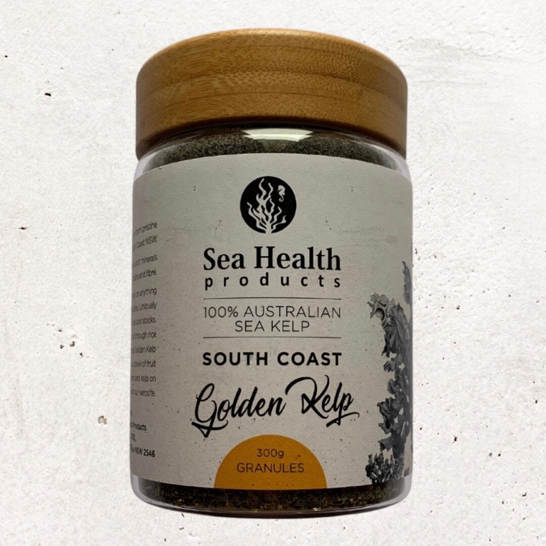 Sea Health Products Golden Kelp Granules 300g | Life in Rhythm Geraldton
